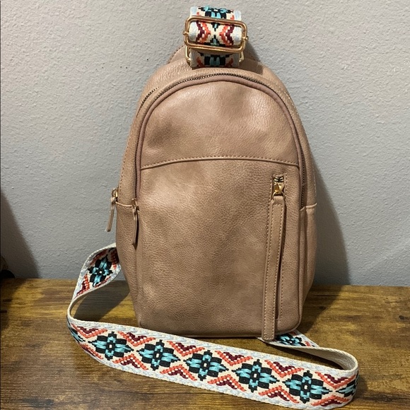 Metro Muse | Bags | Metro Muse Guitar Strap Sling Bag Stone Color ...